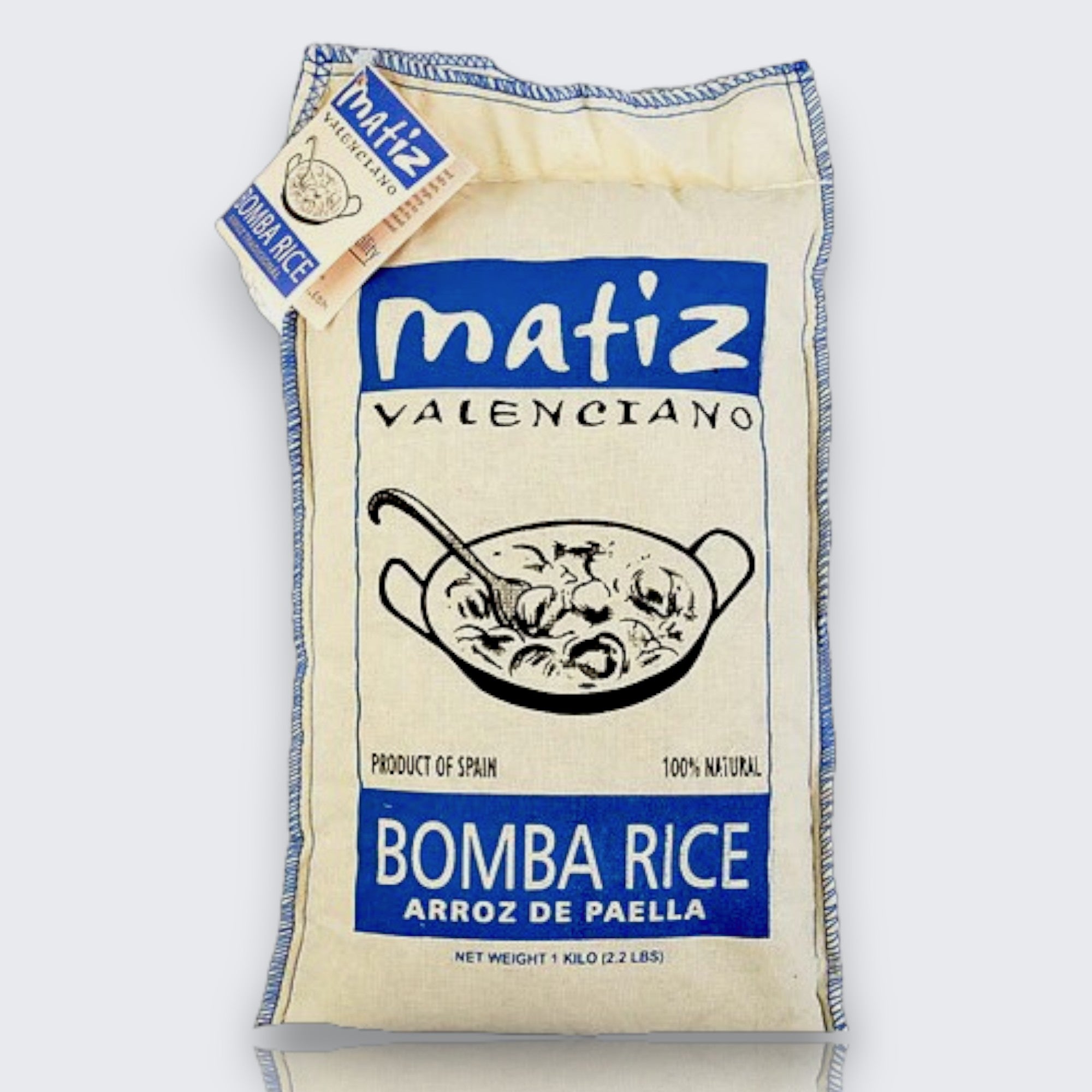 Bomba Paella Rice – Premium Spanish Rice, 2.2 lb Bag – Grotaminarda