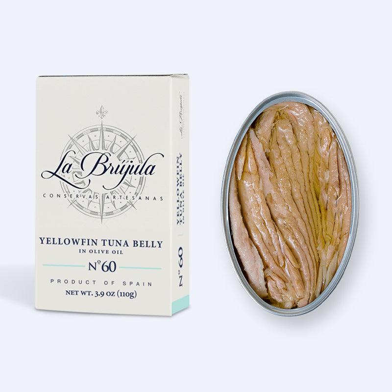 Yellowfin Tuna Belly - 12 units x 3.9 Oz | Premium Imported Spanish ...
